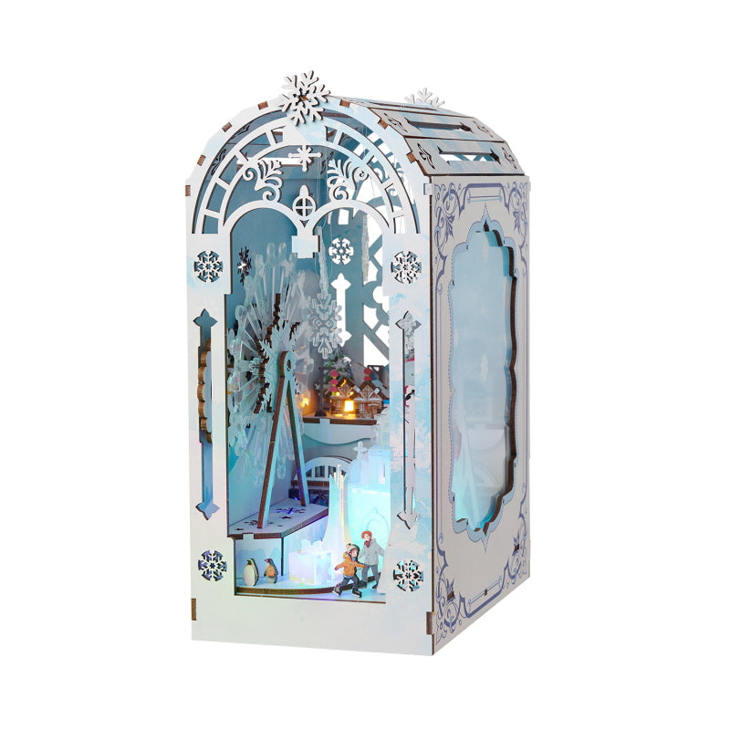 Book Nook - 3D Miniaturhaus - DIY - SL-30 - The Great Ice World inkl. – Happybausteine